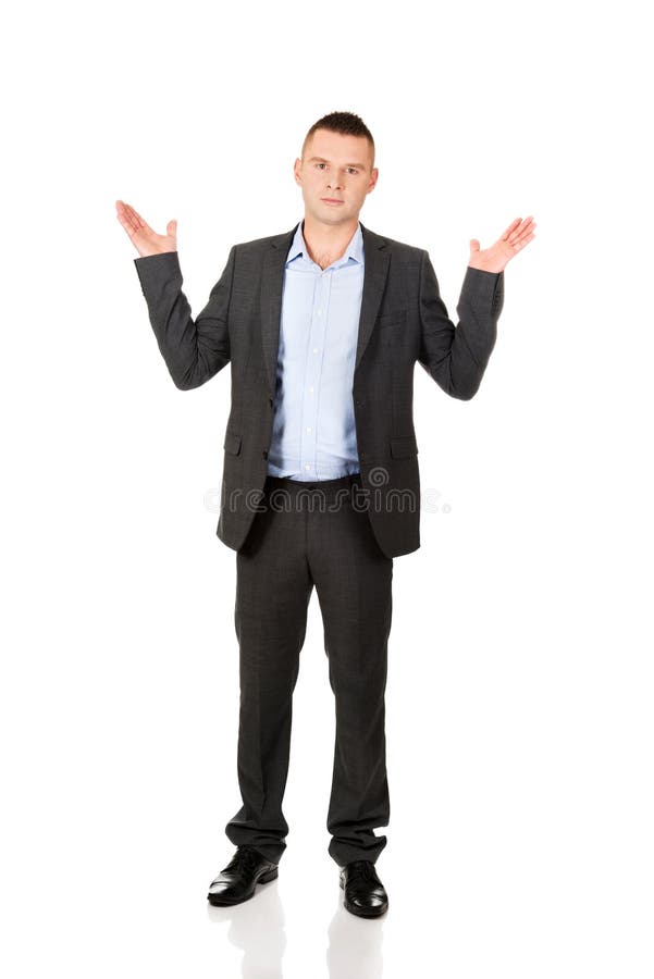 Businessman Making Undecided Gesture Stock Photo - Image of inquiry ...