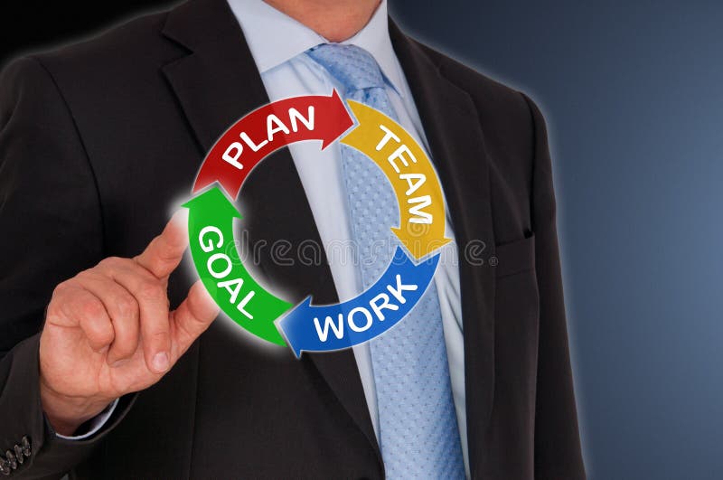 Businessman Management Graphic Stock Image - Image of executive ...