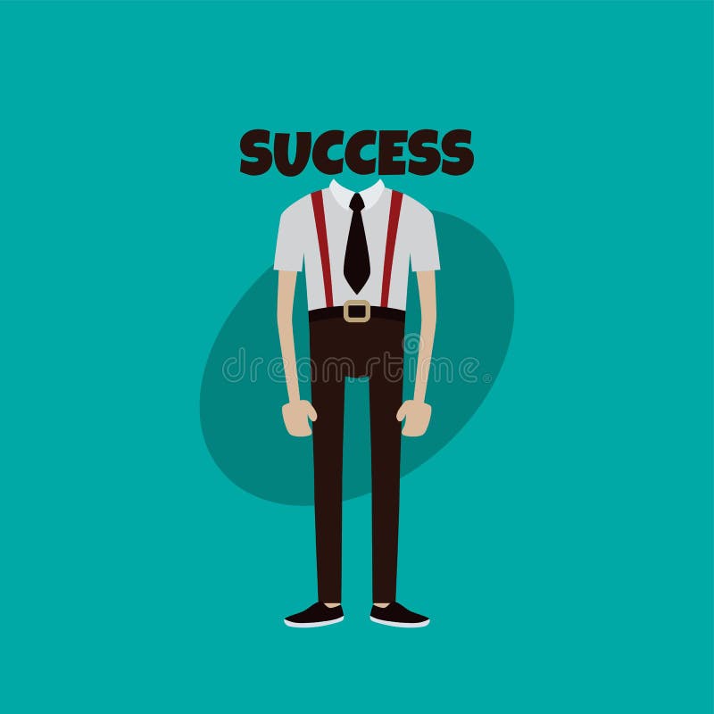 Businessman Manager at Work Cartoon Art Stock Vector - Illustration of ...