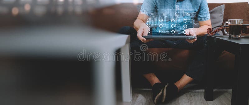 Businessman Managing Projects and Organizing Time in Critical ...