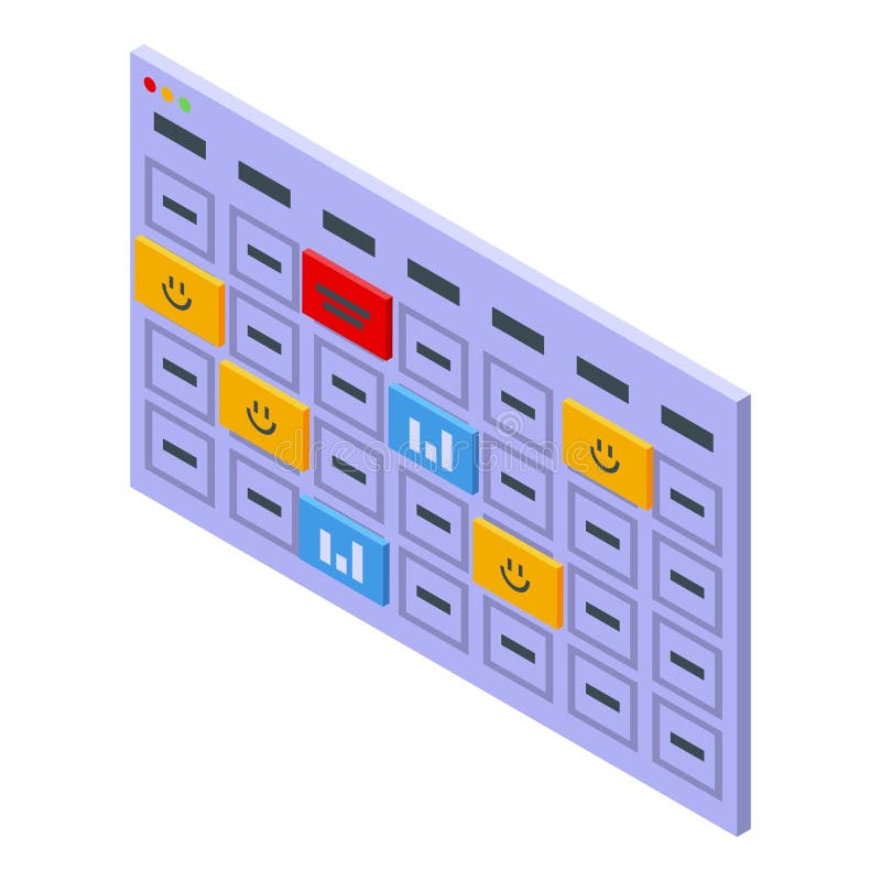 Businessman Managing Tasks Using Kanban Board App on Desktop Computer ...