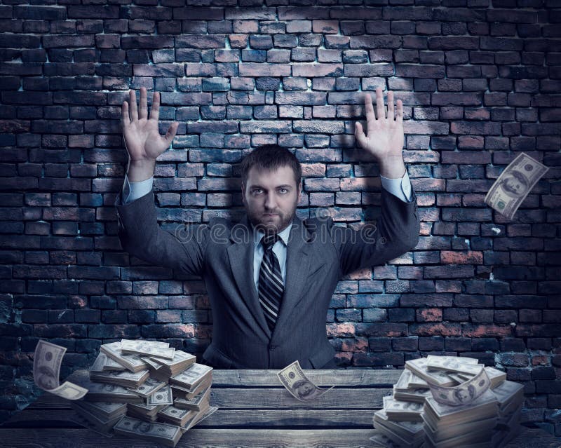 Boss with money stock image. Image of hands, boss, keyboard - 38546777
