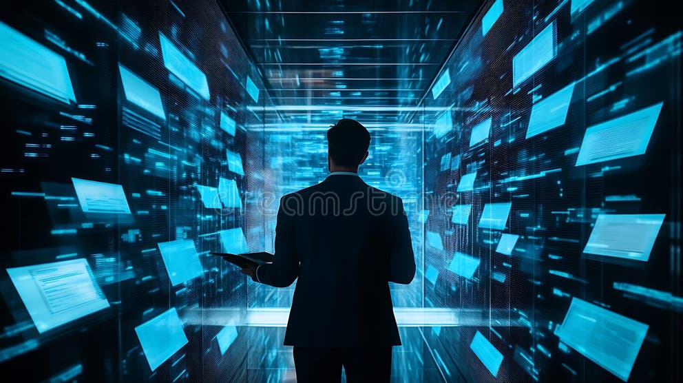 Data Science Network Technology it Solutions Cloud Computing Artificial Intelligence Future ...