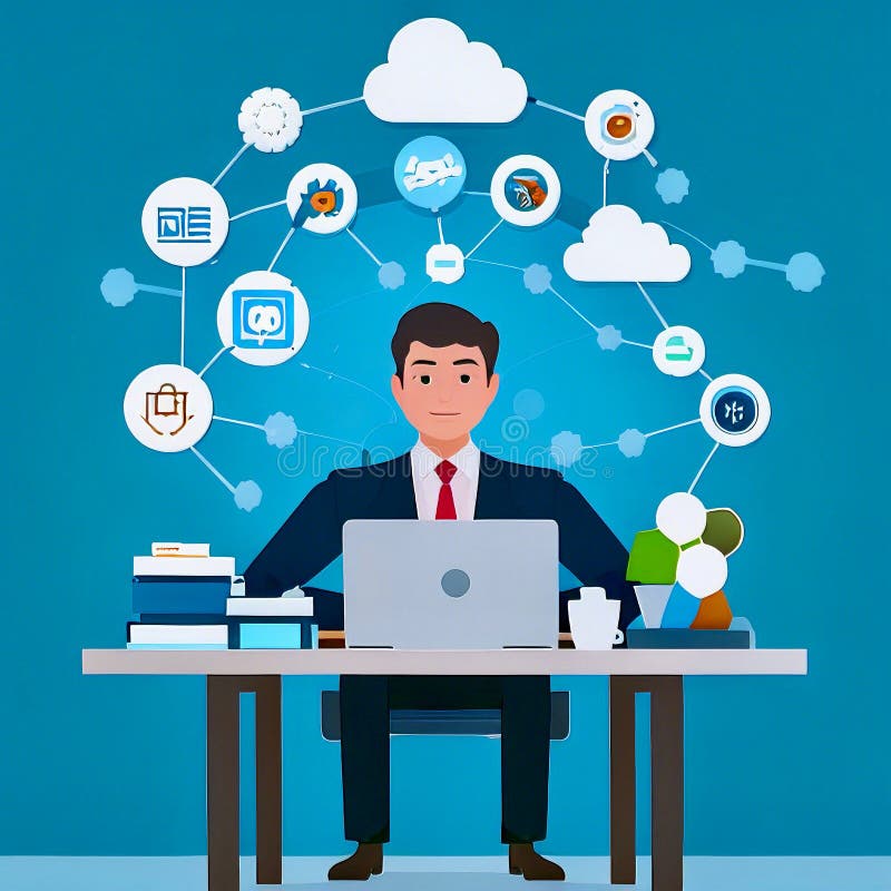 Business Computers Used in Work that is Convenient and Fast Network ...