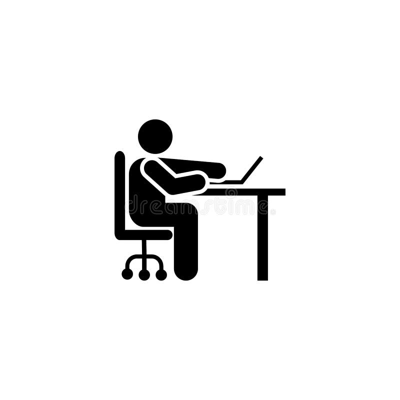 Office, Work, Job Icon. Element of Businessman Icon. Premium Quality ...