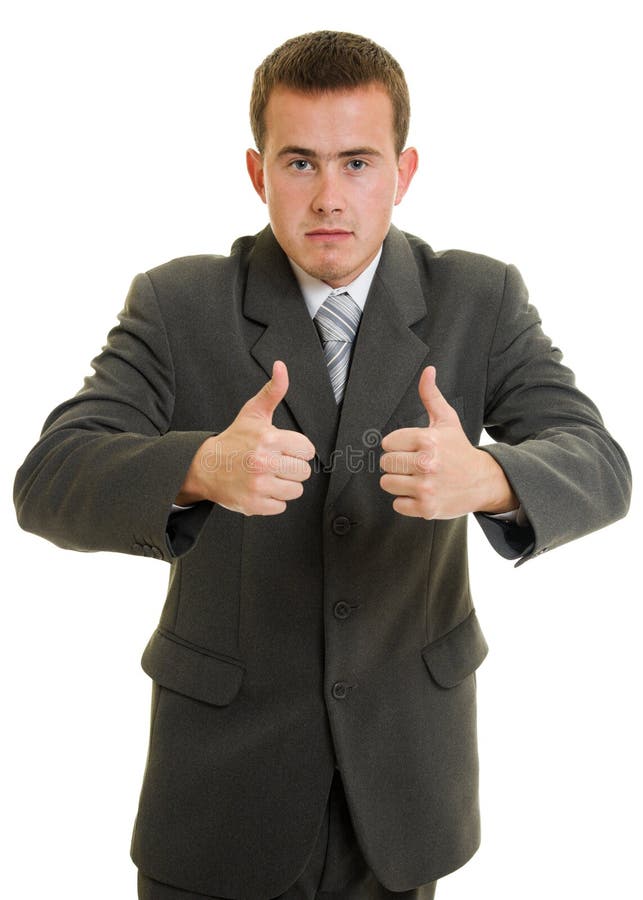 Businessman ok stock photo. Image of necktie, face, businessman - 22569816