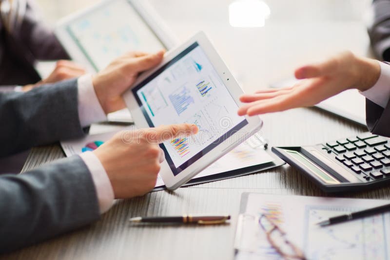 Financial assessment . stock image. Image of calculator - 11152467