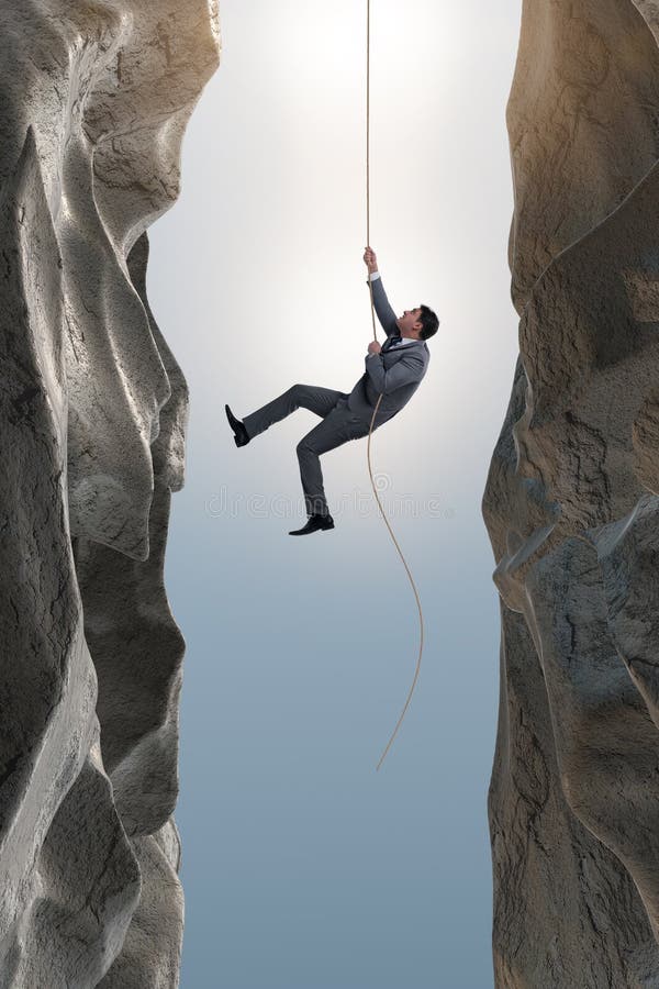 The Businessman Overcoming Challenges in Business Concept Stock Image ... The Businessman Overcoming Challenges in Business Concept Stock Image ...
