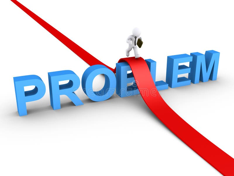 Maze - Problem Solved stock illustration. Illustration of creativity ...