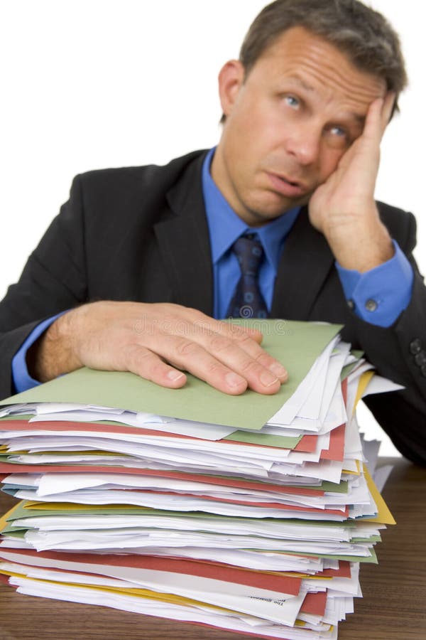 Man with overwhelmed face stock image. Image of person - 2052047