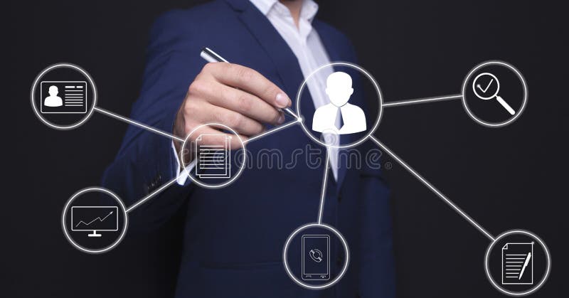 Businessman people scheme stock illustration. Illustration of friends ...