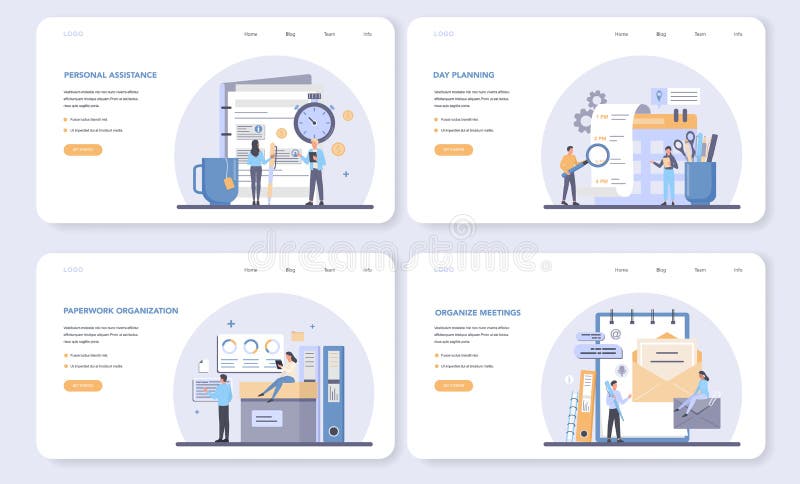 Executive Assistant Banner Stock Illustrations – 318 Executive ...