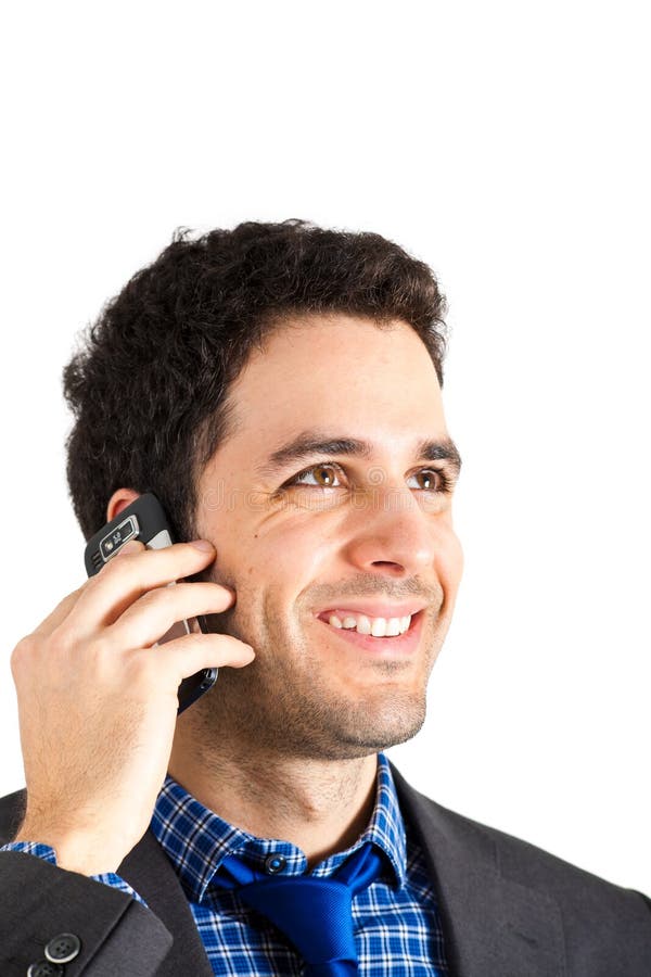 Businessman phone stock image. Image of manager, business - 19541489
