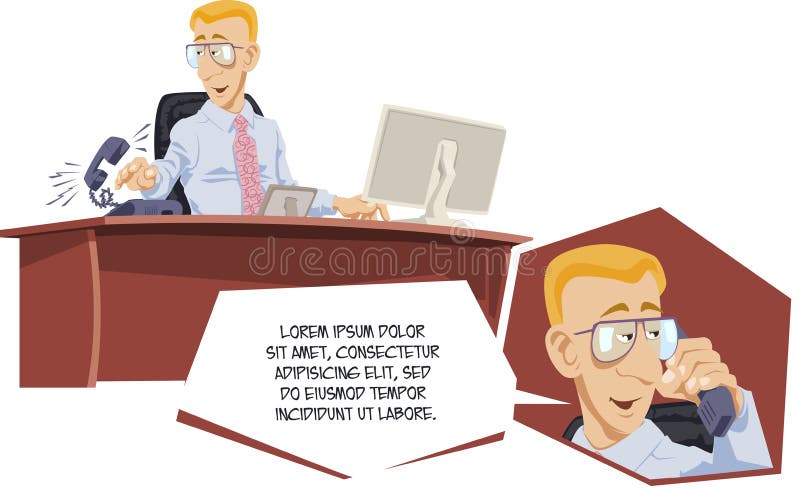 Workplace Communication Funny Stock Illustrations – 478 Workplace ...