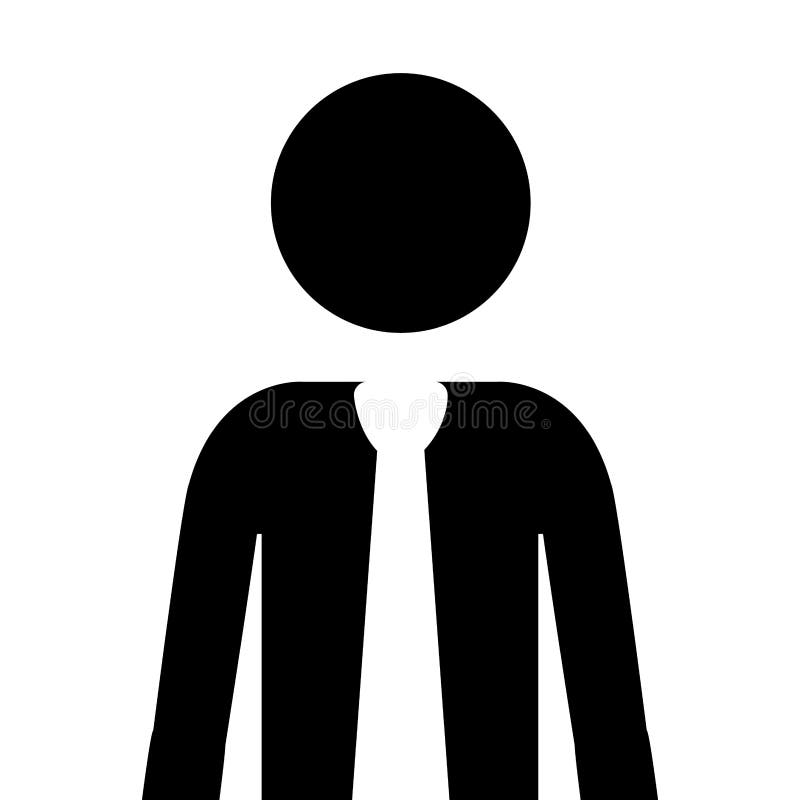 Businessman Pictogram Icon Image Stock Vector - Illustration of manager ...