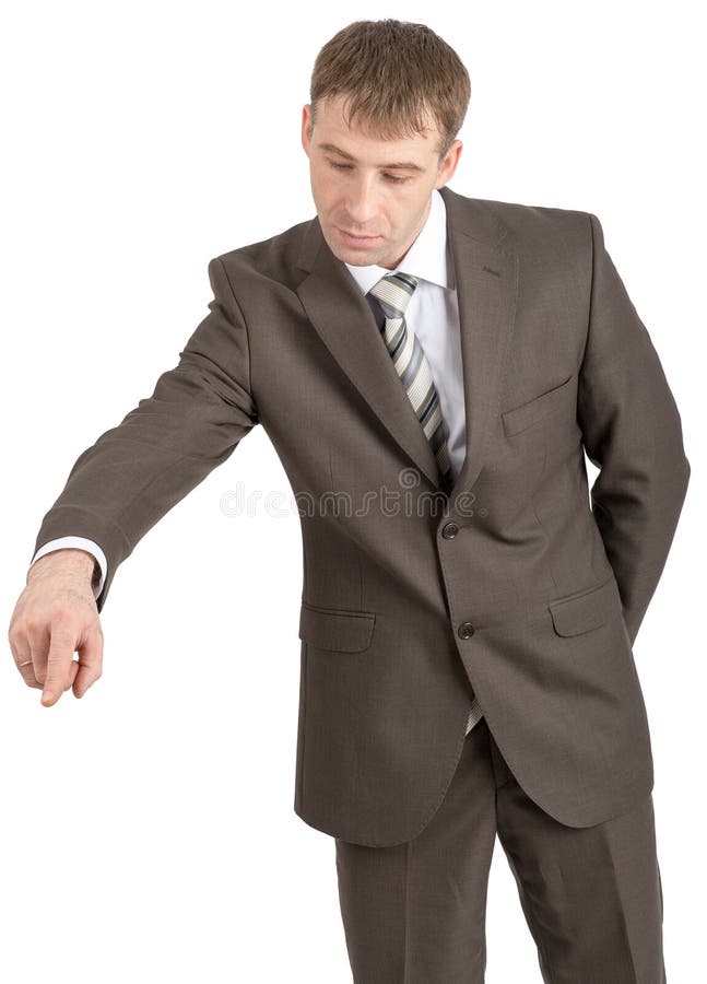 Businessman Pointing at Blank Paper with Pen Stock Image - Image of ... Businessman Pointing at Blank Paper with Pen Stock Image - Image of ...