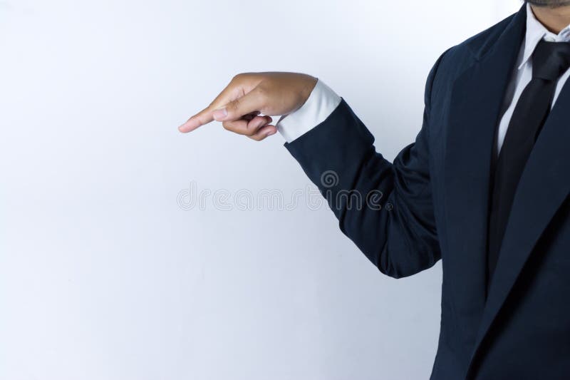 Man Pointing Finger Something Someone Stock Photos - Free & Royalty ...