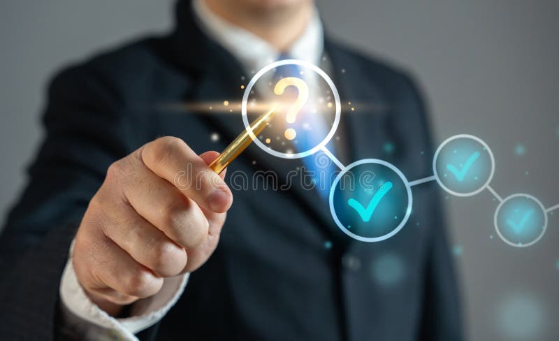 Businessman Points To Discuss the Economy S Graph Up and Down and Work ...