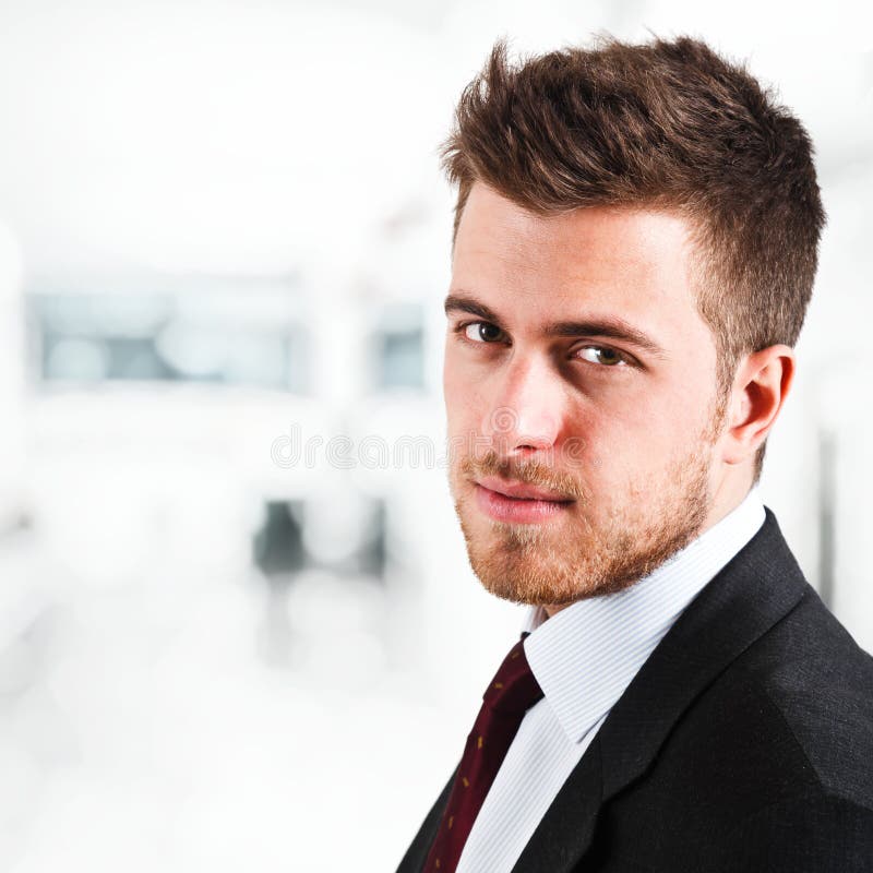 Businessman portrait stock photo. Image of face, person - 20750898