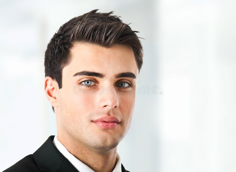 Businessman portrait stock photo. Image of manager, motivation - 23634954