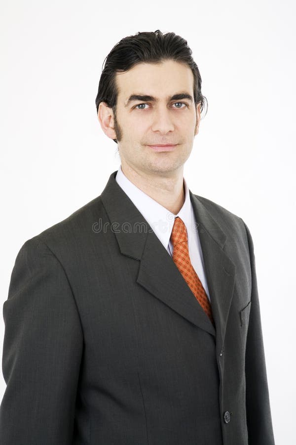 Businessman portrait stock photo. Image of brown, business - 353770