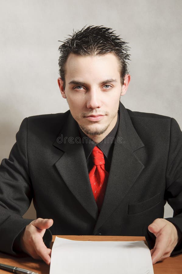 Businessman portrait stock photo. Image of jacket, portrait - 51123918