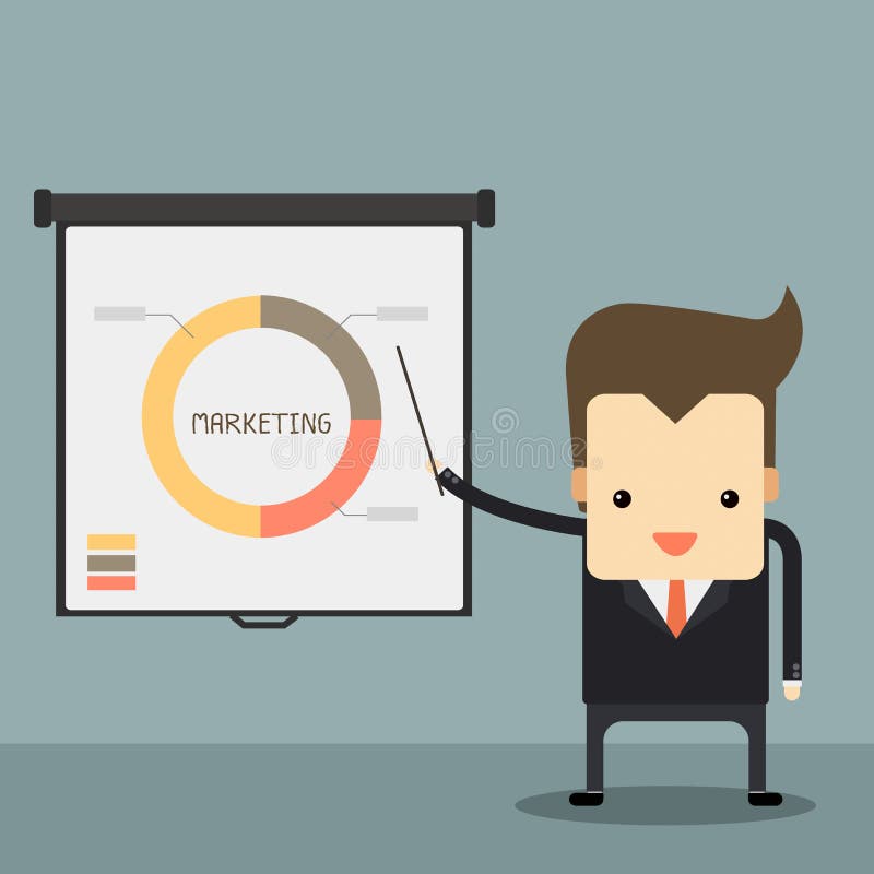 Businessman Presentation Templates Infographic Elements Flat Design Set ...