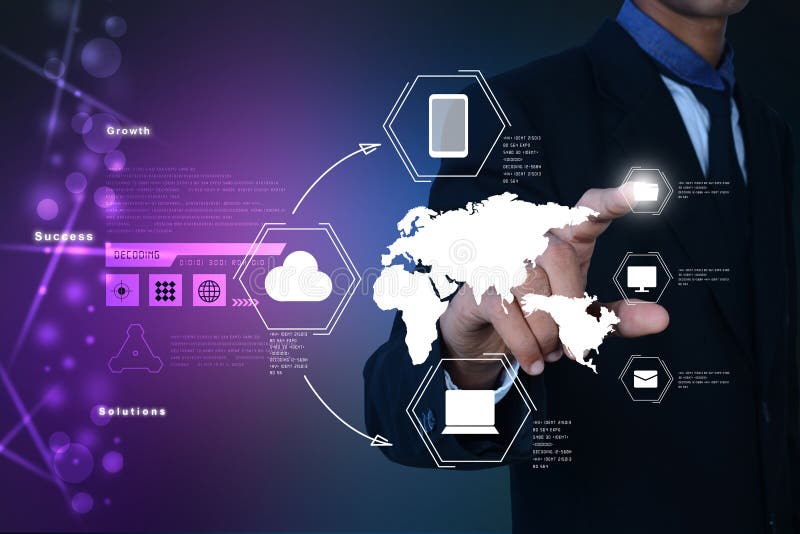 Virtual Buttons Line Icons Collection. Interface, Virtual, Touchscreen ...