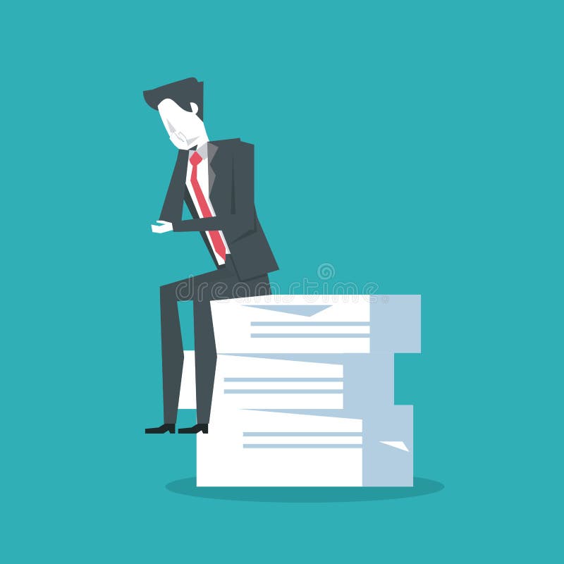 Businessman and Problem Solver Cartoon Stock Vector - Illustration of ... Businessman and Problem Solver Cartoon Stock Vector - Illustration of ...