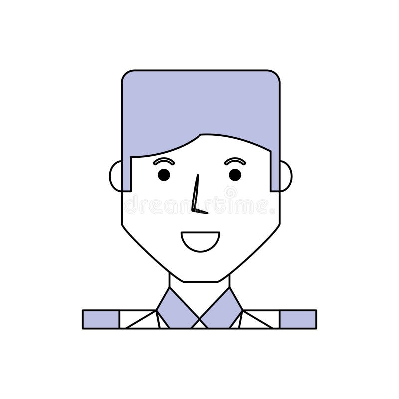 Businessman Profile Cartoon Stock Vector - Illustration of profile ...