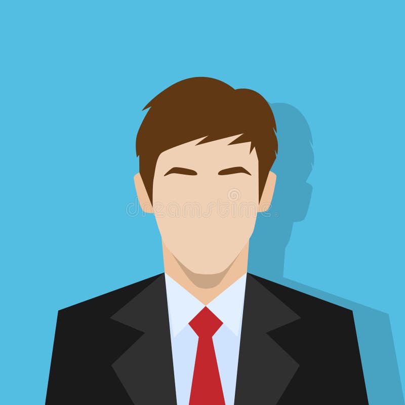 Businessman Profile Icon Male Portrait Flat Stock Vector - Illustration ... Businessman Profile Icon Male Portrait Flat Stock Vector - Illustration ...