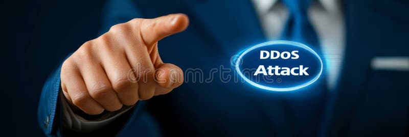 DDOS Attack, Hacker Bomb. Denial of Service. Vector Stock Illustration ...
