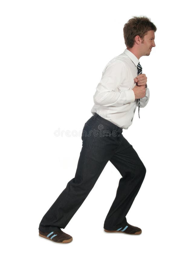 Businessman Pulling stock image. Image of hands, businessman - 984385