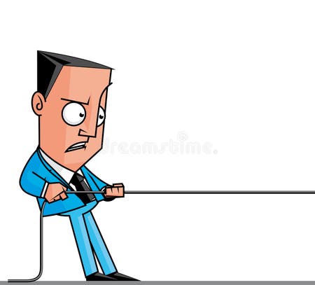 Cartoon Pulling Rope Stock Illustrations – 1,014 Cartoon Pulling Rope ...