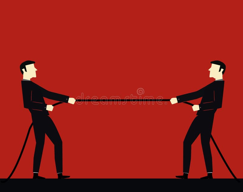 Boss scolded. stock vector. Illustration of abuse, businessman - 34702474