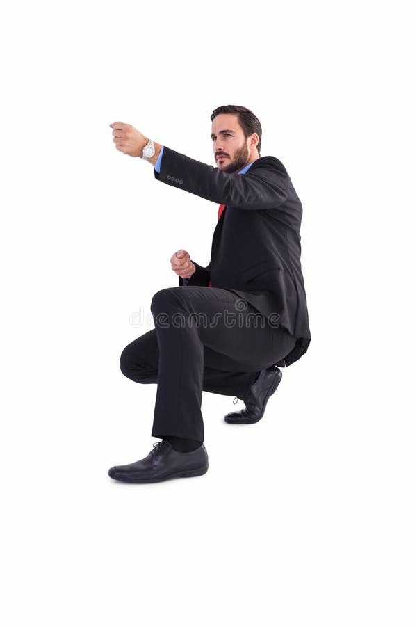 Business Man Pulling Something Stock Photos - Free & Royalty-Free Stock ...