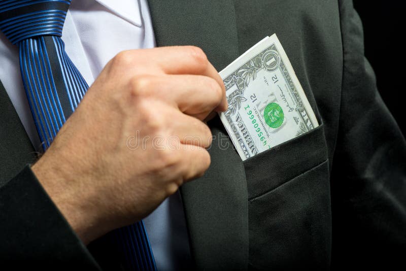 Businessman Pulling Out His Pocket Aces Stock Photo - Image of elegance ...