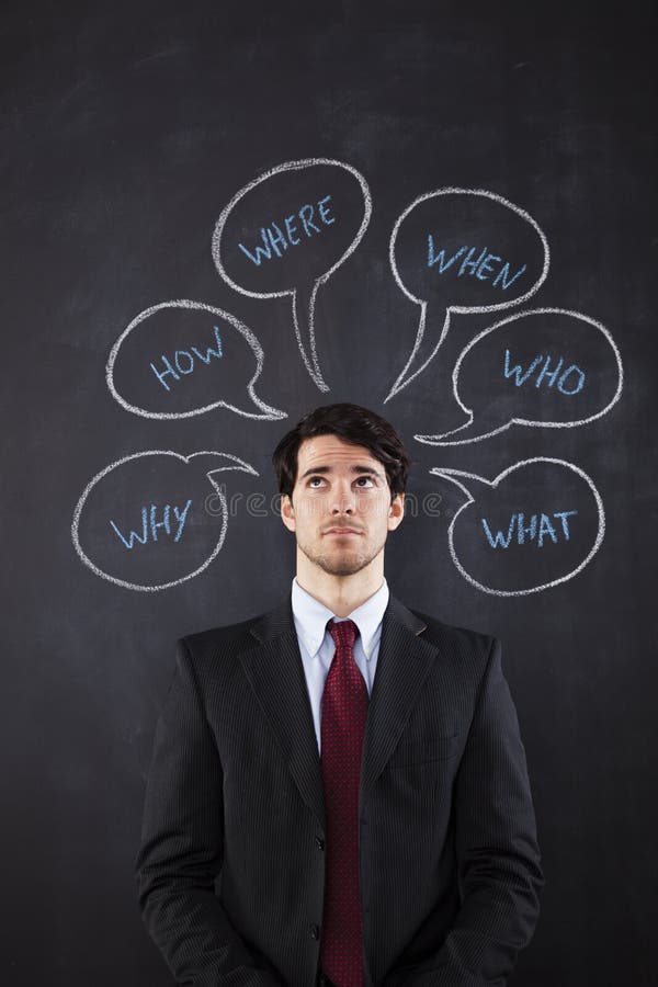 So Many Questions stock image. Image of person, looking - 31700067