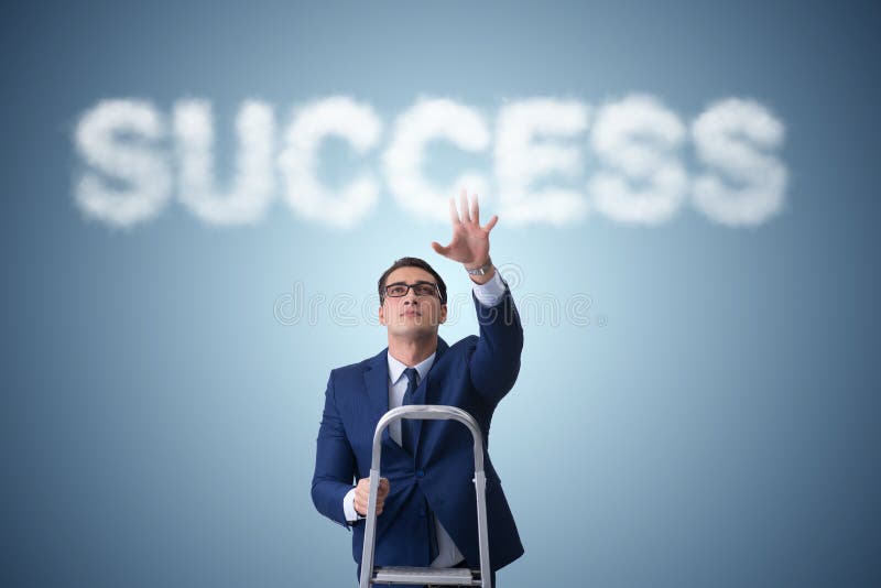Reaching for Success stock photo. Image of arms, leisure - 9452876