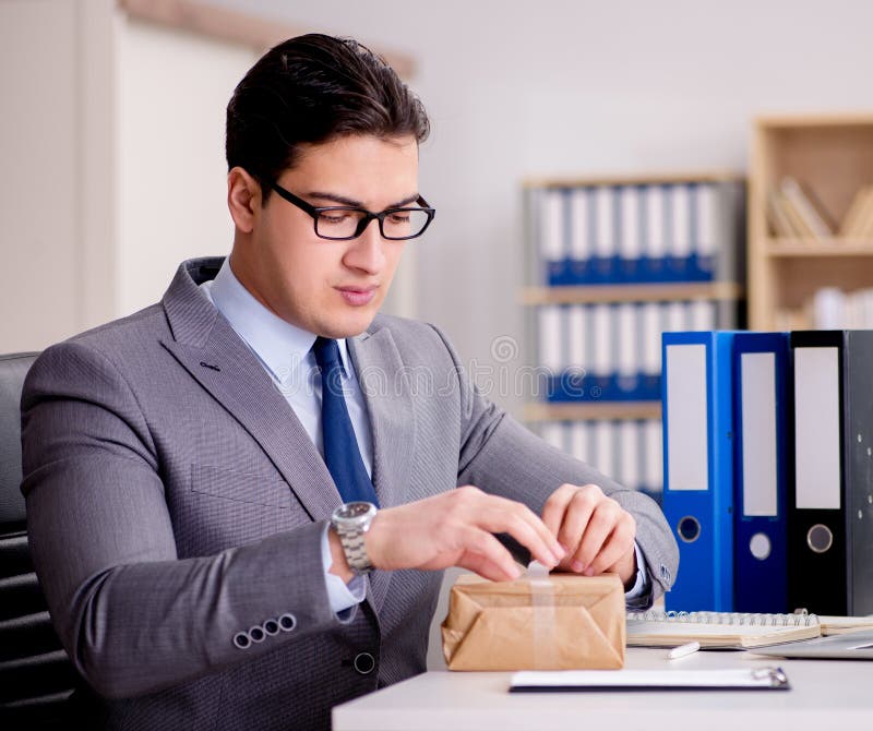 Businessman Receiving a Bank Note Stock Photo - Image of lend, adult ...