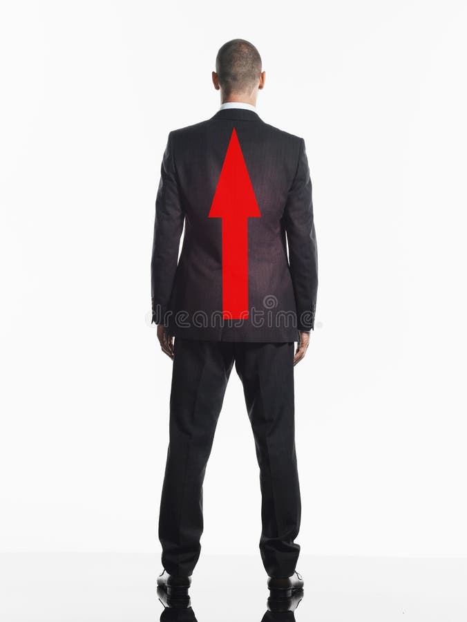 Man Back View stock photo. Image of single, senior, professional - 21822996