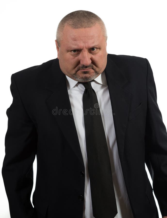 Businessman is Red Faced and Very Angry Stock Photo - Image of enraged ...