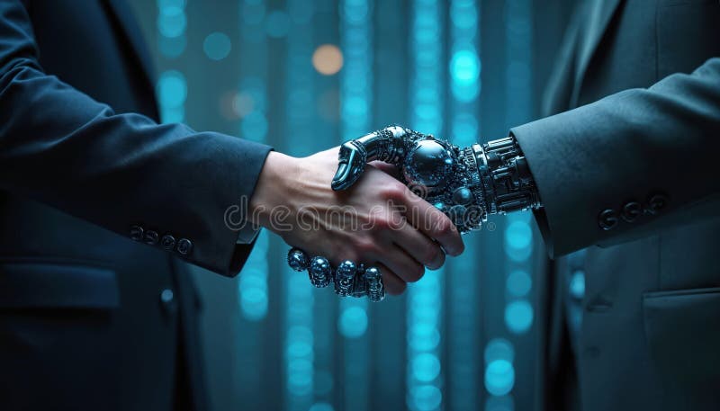 874 Hand Shake Human Ai Stock Photos - Free & Royalty-Free Stock Photos ...