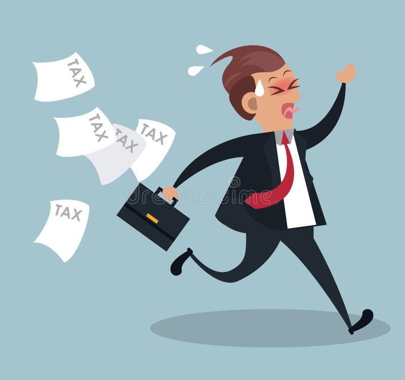 Businessman Running with Briefcase Stock Vector - Illustration of ... Businessman Running with Briefcase Stock Vector - Illustration of ...