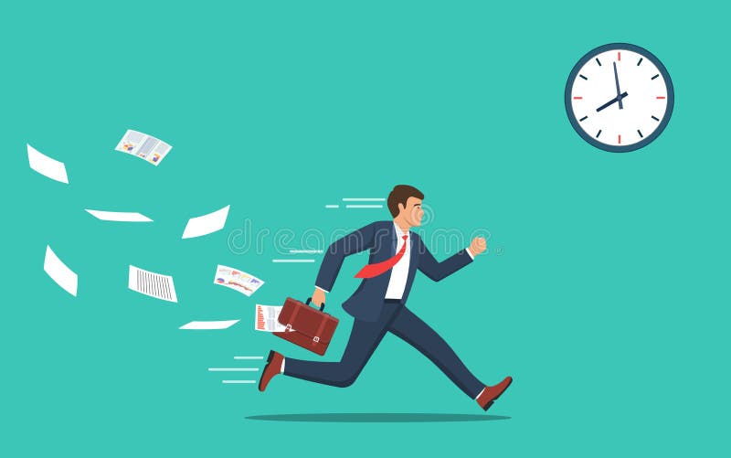 Time Catching Up Stock Illustrations – 70 Time Catching Up Stock ...