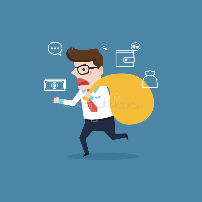 Wallet Running Stock Illustrations – 141 Wallet Running Stock ...