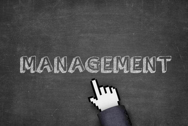 MANAGEMENT. Text in Wooden Frame on Office Table Stock Photo - Image of ...