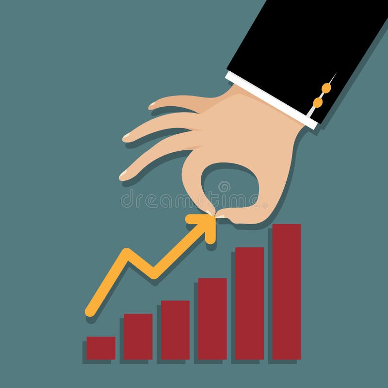 Peak graph illustration stock vector. Illustration of vector - 229874327