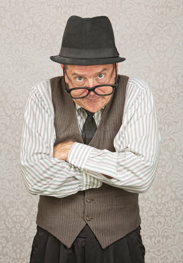 Businessman Scoffing stock photo. Image of cute, businessman - 34749362