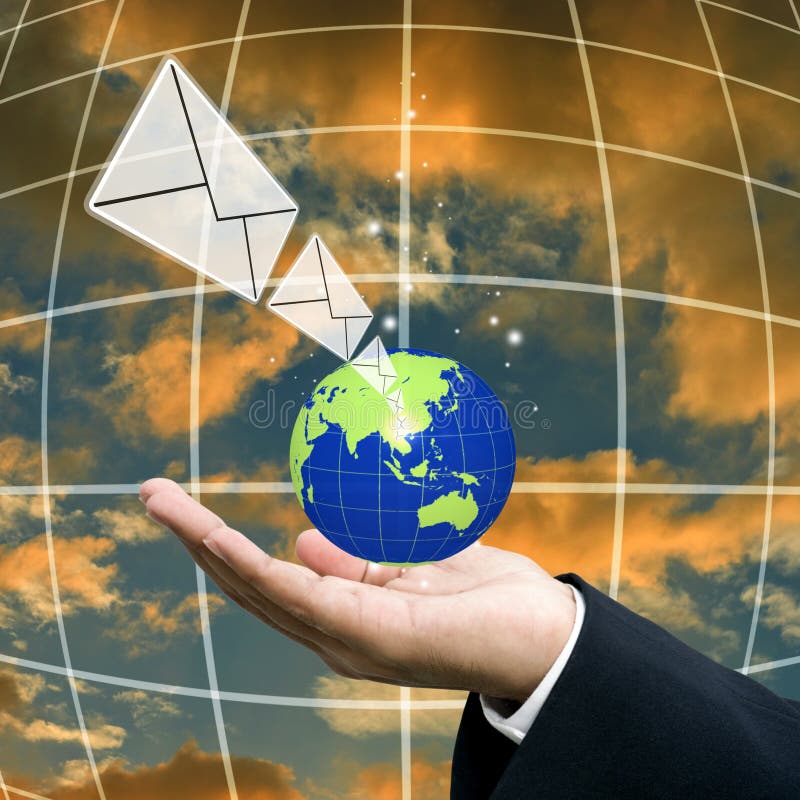 Send email stock image. Image of mail, internet, network - 19806979